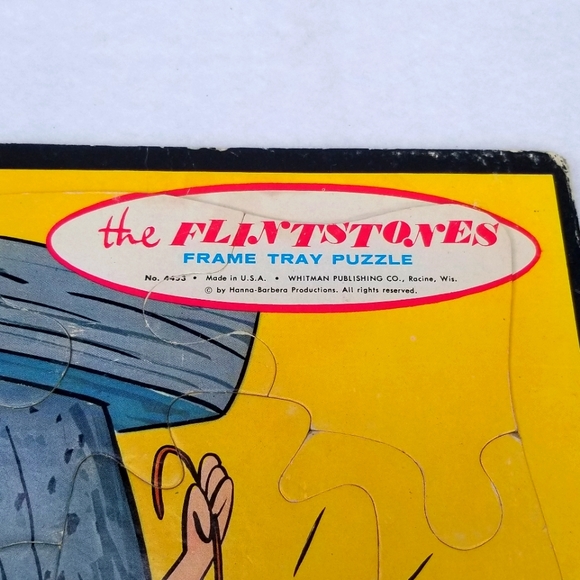 Whitman | Toys | Vintage 6s Wilma The Flintstones Frame Tray Puzzle ...